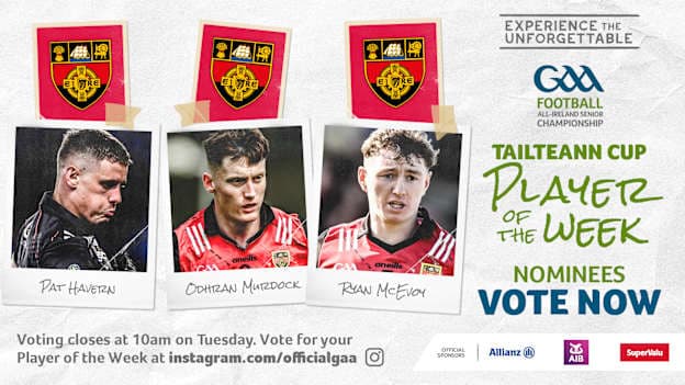 GAA.ie Tailteann Cup Footballer of the Week