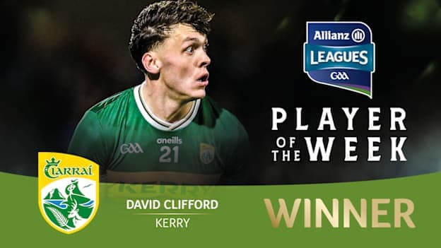 David Clifford voted GAA.ie Footballer of the Week