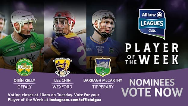 GAA.ie Hurler of the Week nominees