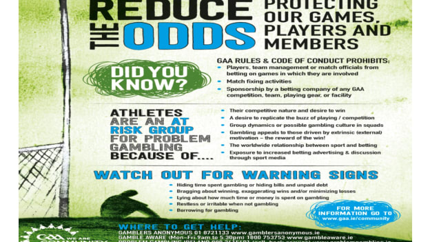 gamble aware posters