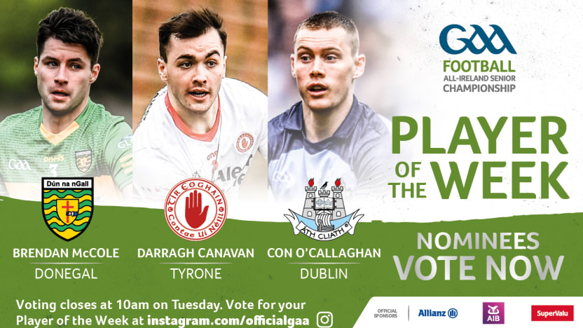 GAA.ie Footballer of the Week nominees