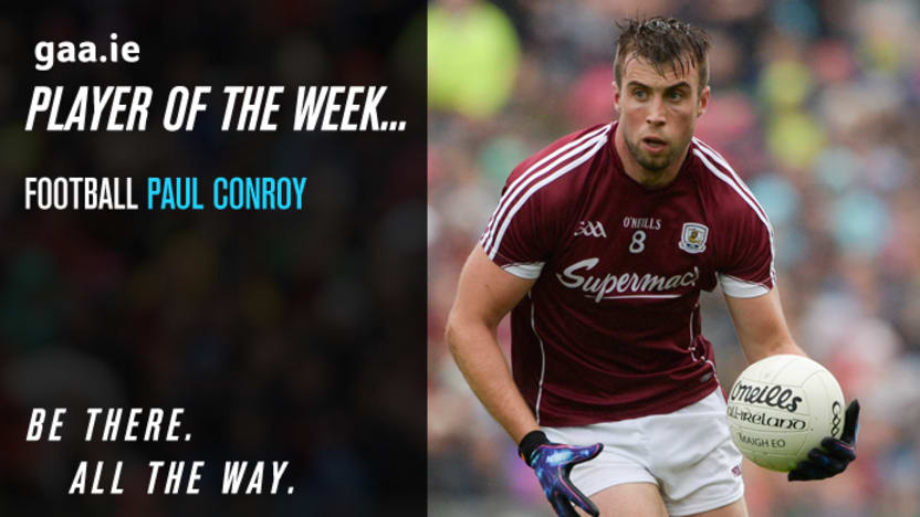 Conroy named GAA.ie Football Player of the Week