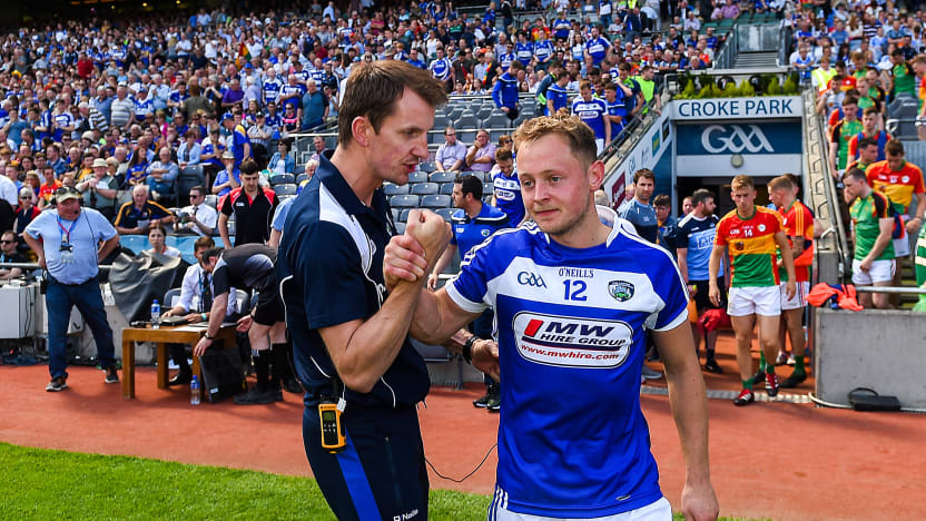 John Sugrue happy with Laois' form
