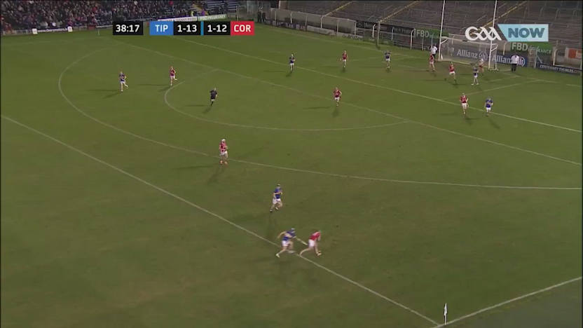 Gearoid O'Connor point for Tipperary (Allianz Hurling League)