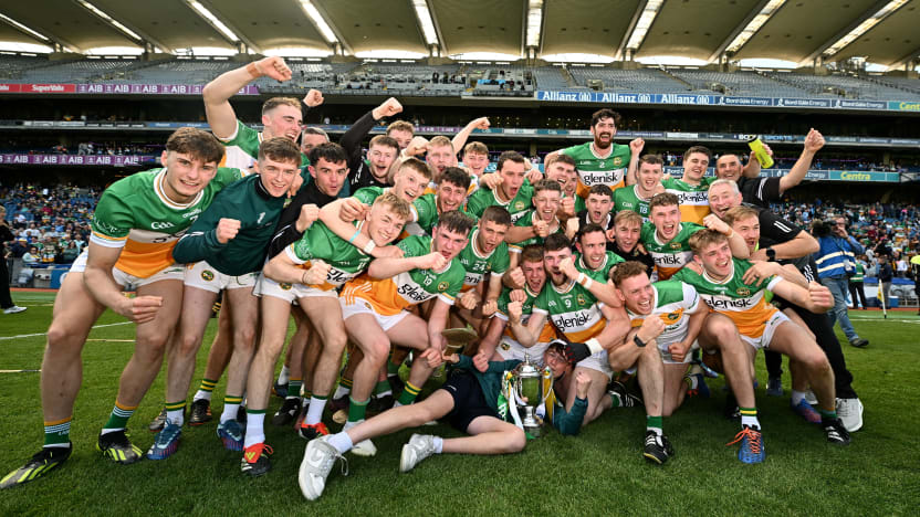 Offaly hurlers successfully playing the generation game