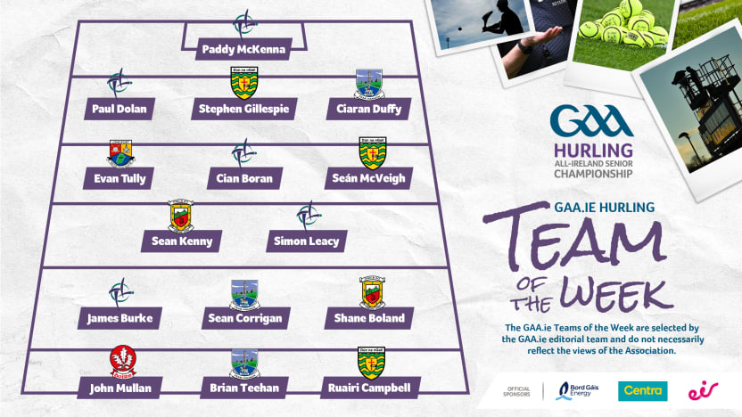 GAA.ie Hurling Team of the Week