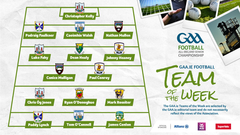 GAA.ie Football Team of the Week