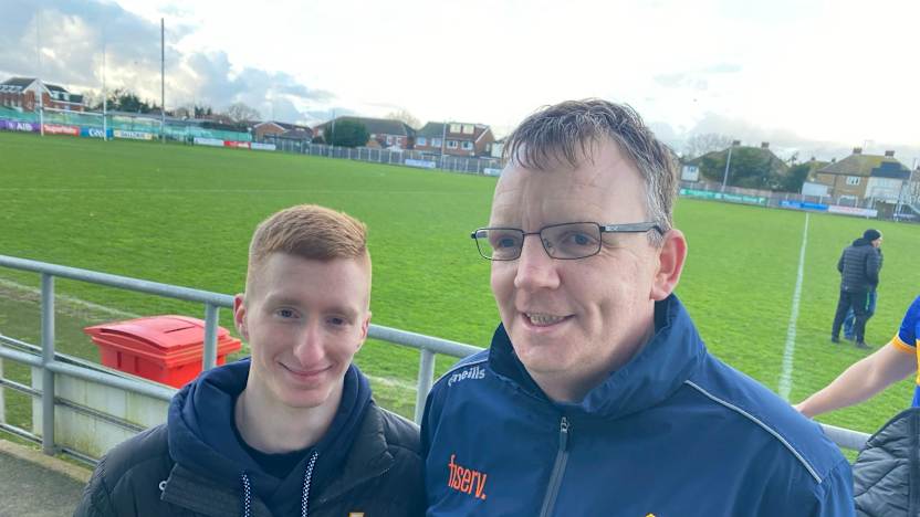 Relatives Charlie Evans and Jonathan Cullen carrying out Communications ...