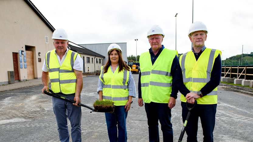 Sod turned on Monaghan GAA's Cloghan project