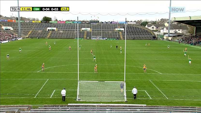 Sean Rynne point for Clare (Allianz Hurling League)