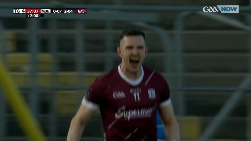 Rory Cunningham goal for Galway (Allianz Football Leagues)