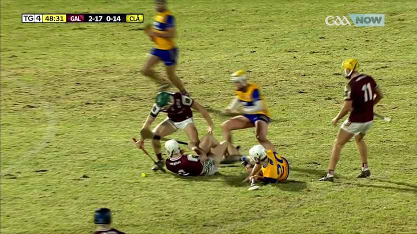 David Reidy point for Clare (Allianz Hurling League)