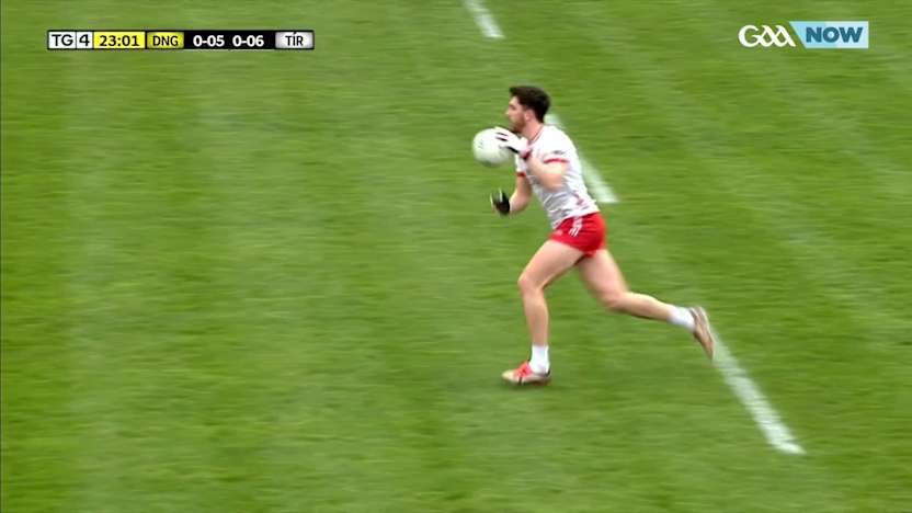 Peter Teague point for Tyrone (Allianz Football League)
