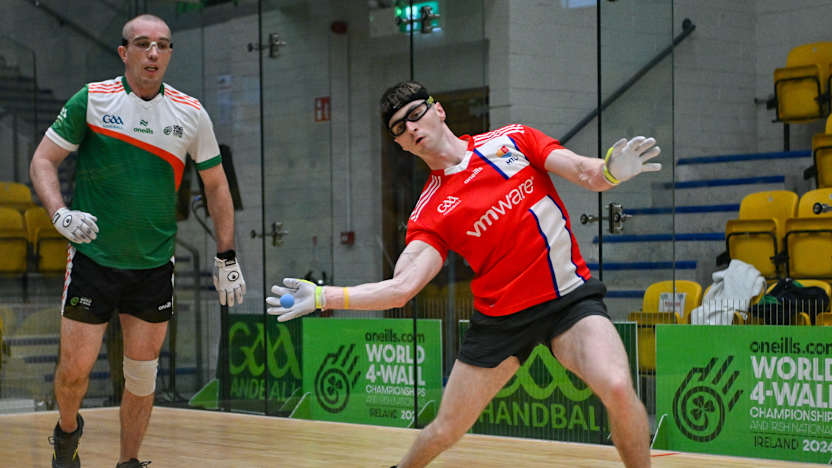 Walsh stuns McCarthy in oneills.com World Handball Championships