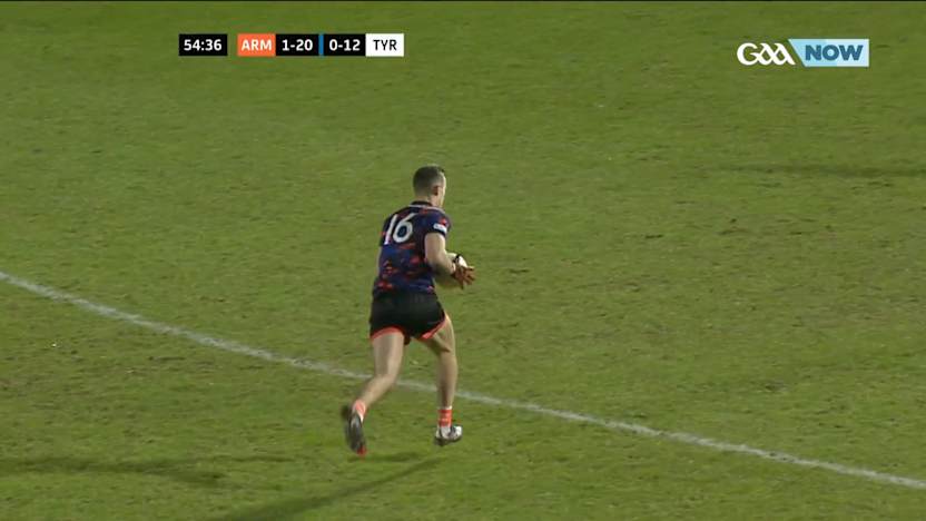 Ethan Rafferty point for Armagh (Allianz Football League)