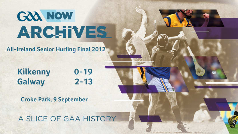 2012 All-Ireland Senior Hurling Championship Final - Draw