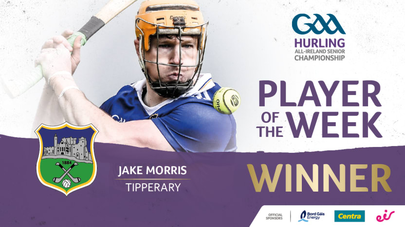 Jake Morris voted GAA.ie Hurler of the Week