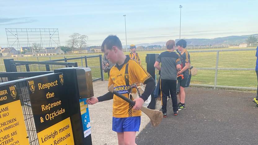 Ballycastle players are beaming to be back