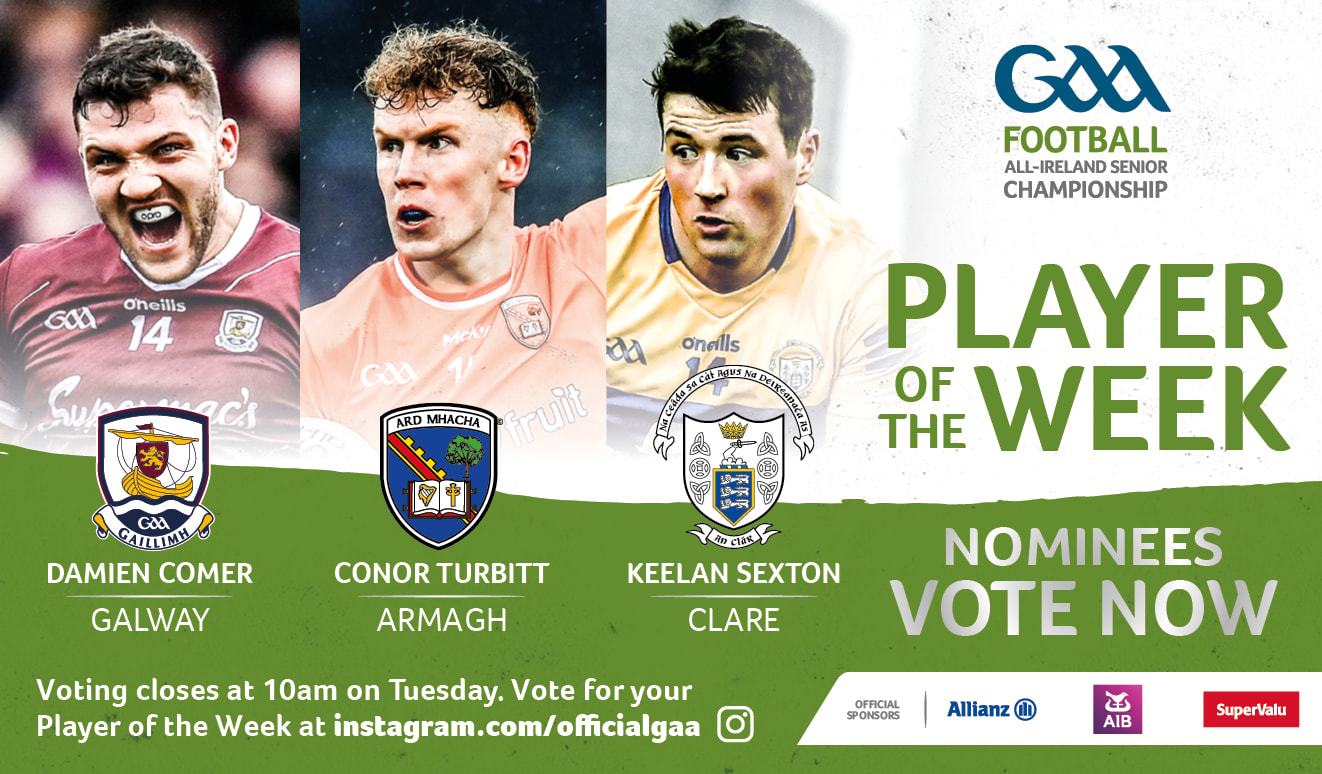 GAA.ie Footballer of the Week nominees