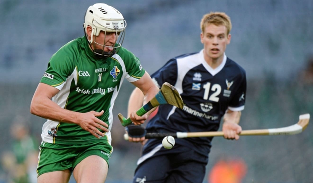Ireland win Hurling/Shinty First Test