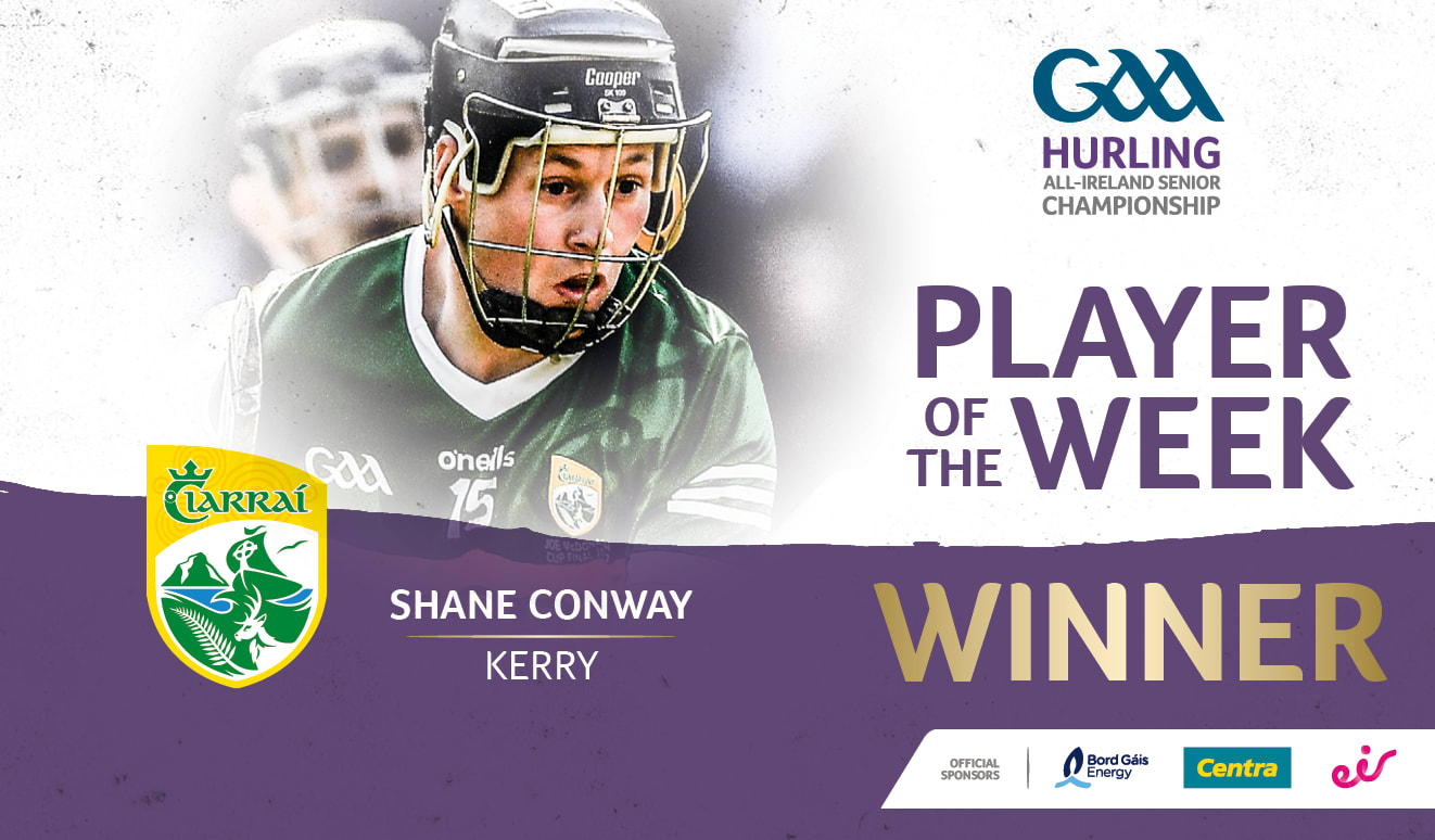 Shane Conway voted GAA.ie Hurler of the Week