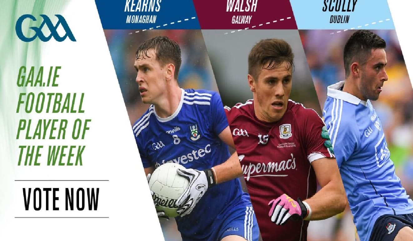 GAA.ie Footballer of the Week nominations