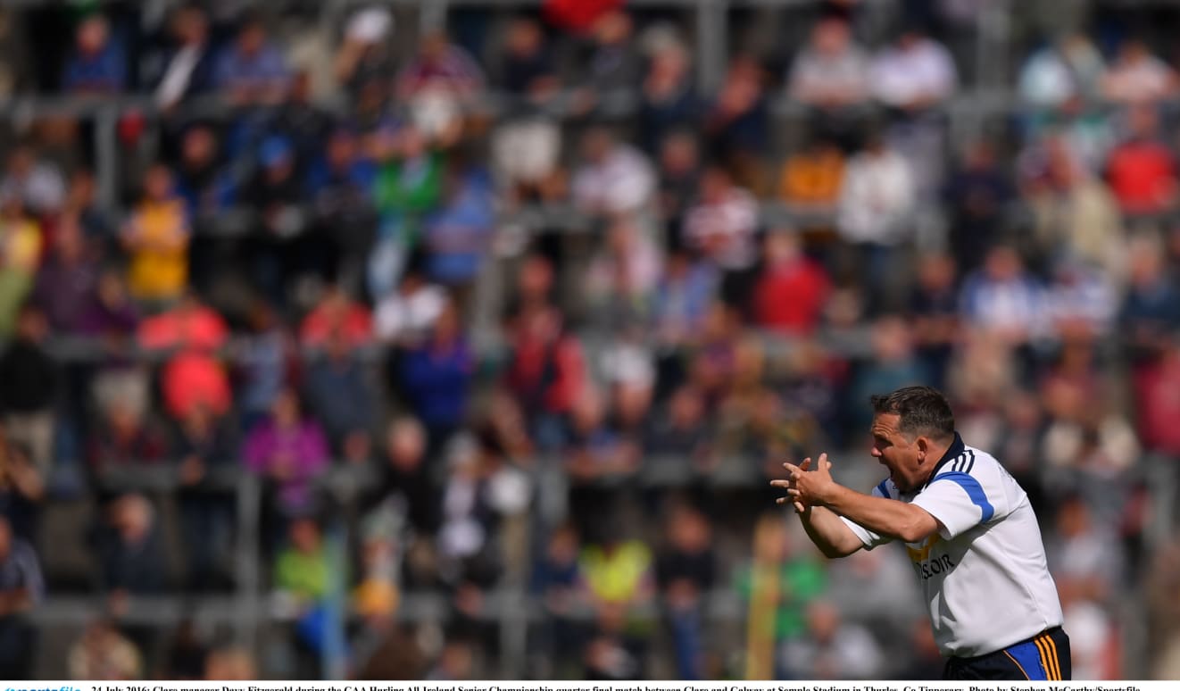 Davy Fitzgerald steps down as Clare manager