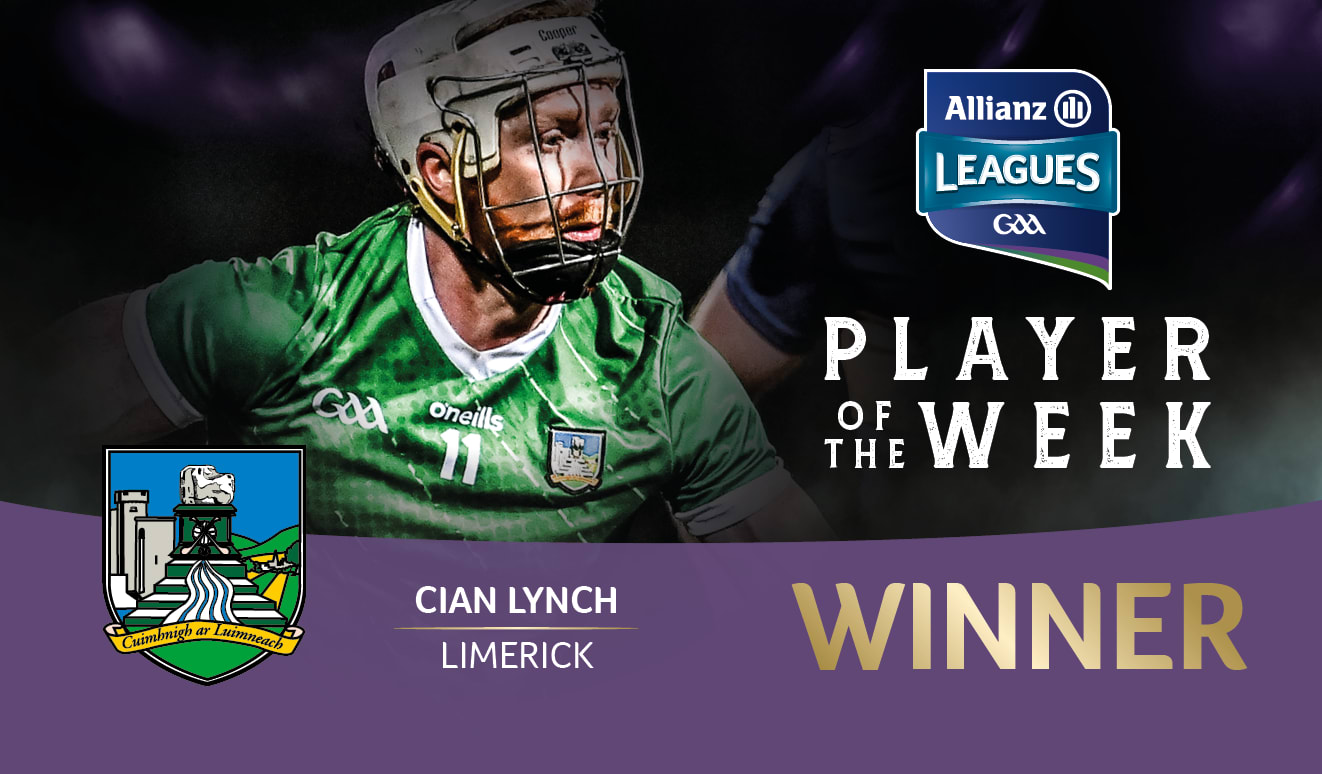 Cian Lynch voted GAA.ie Hurler of the Week