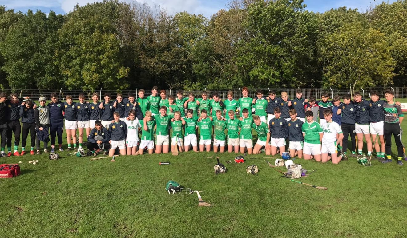 St Colman's College hurlers proving hard work pays