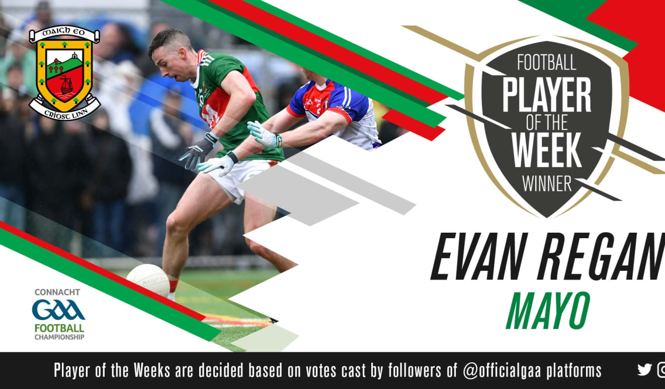 Evan Regan voted GAA.ie Footballer of the Week