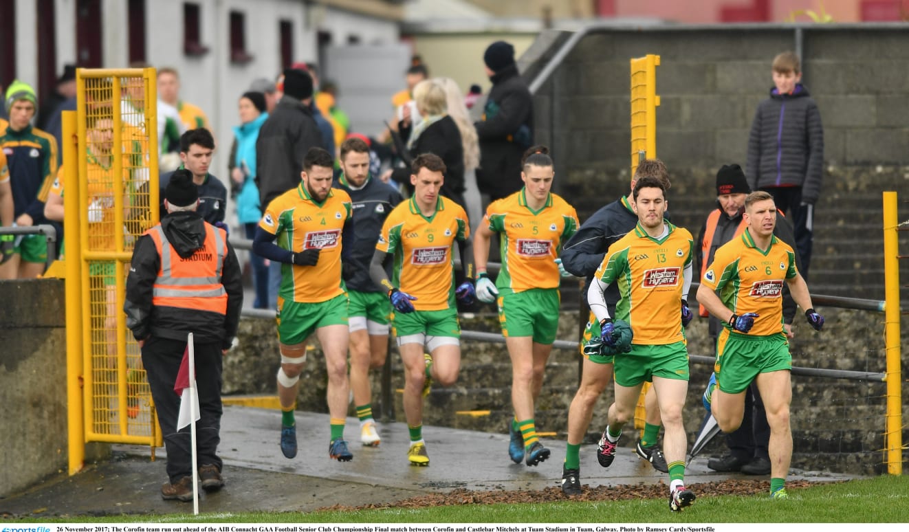Corofin v Fulham Irish refixed for January 21