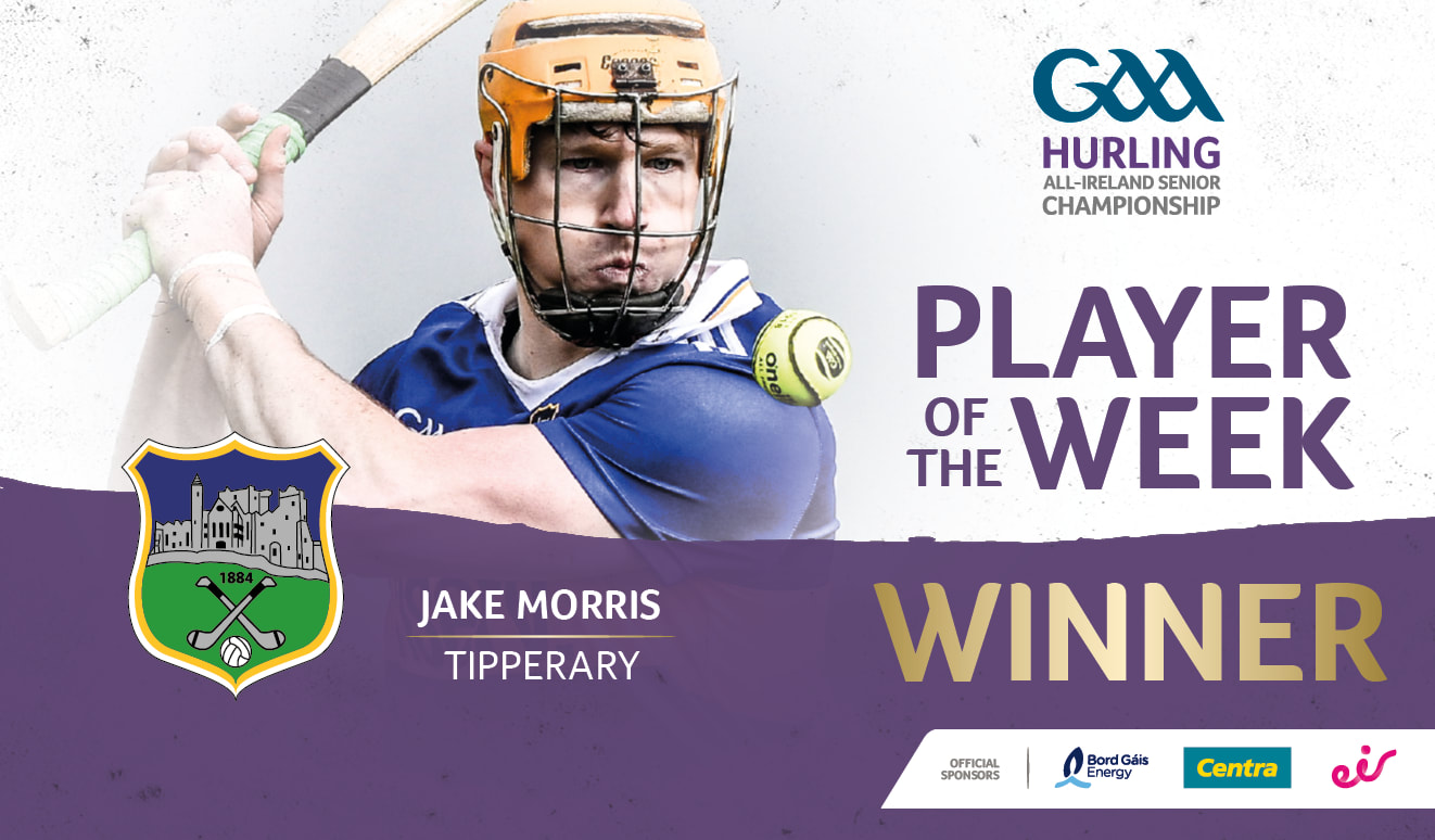 Jake Morris voted GAA.ie Hurler of the Week