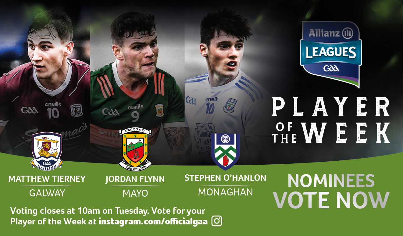 GAA.ie Footballer of the Week nominees
