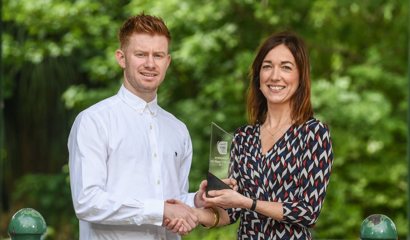 Dublin’s Aaron Byrne named EirGrid U21 Football Player of the Year