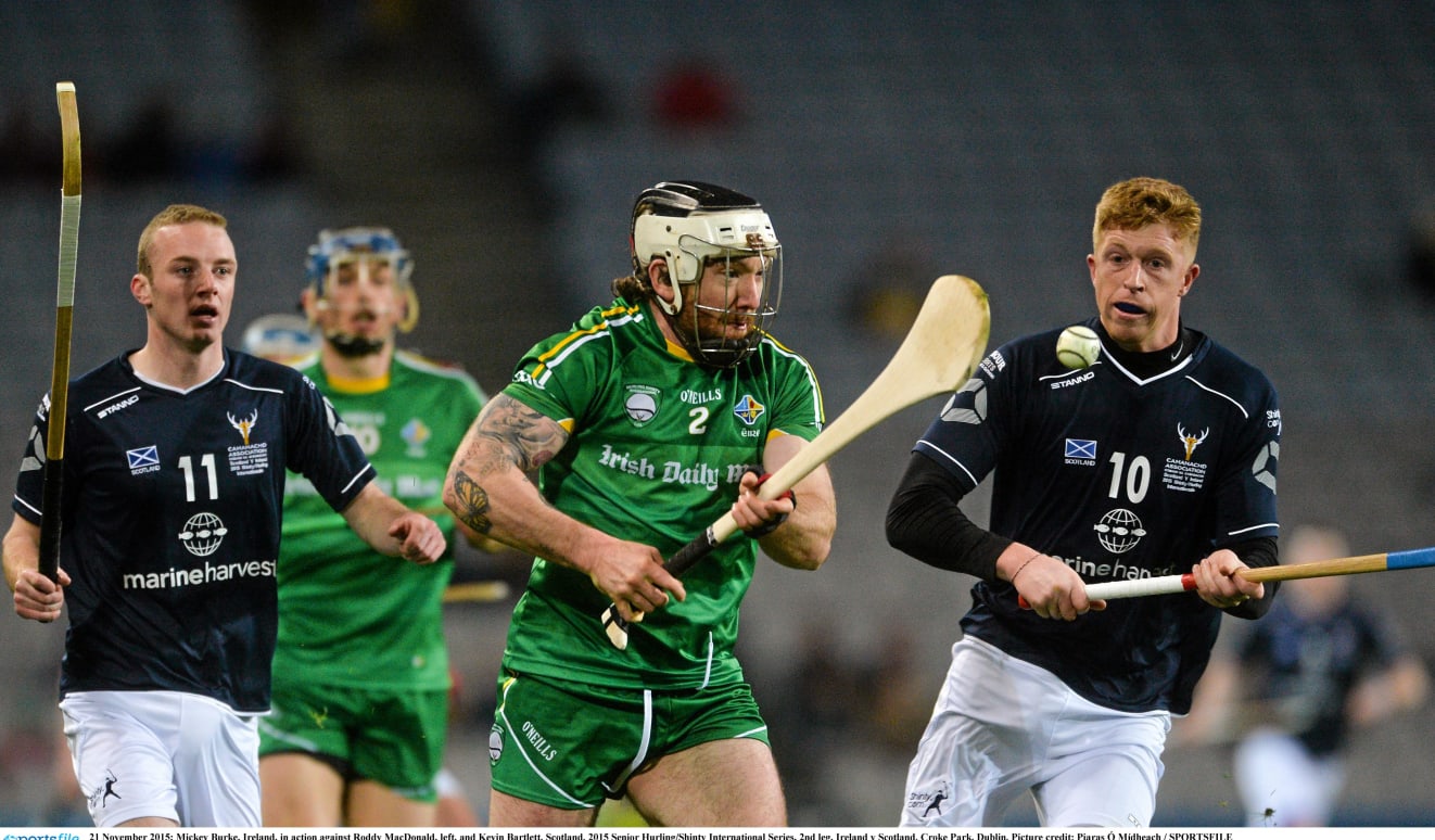 Preview: Ireland v Scotland Hurling-Shinty International