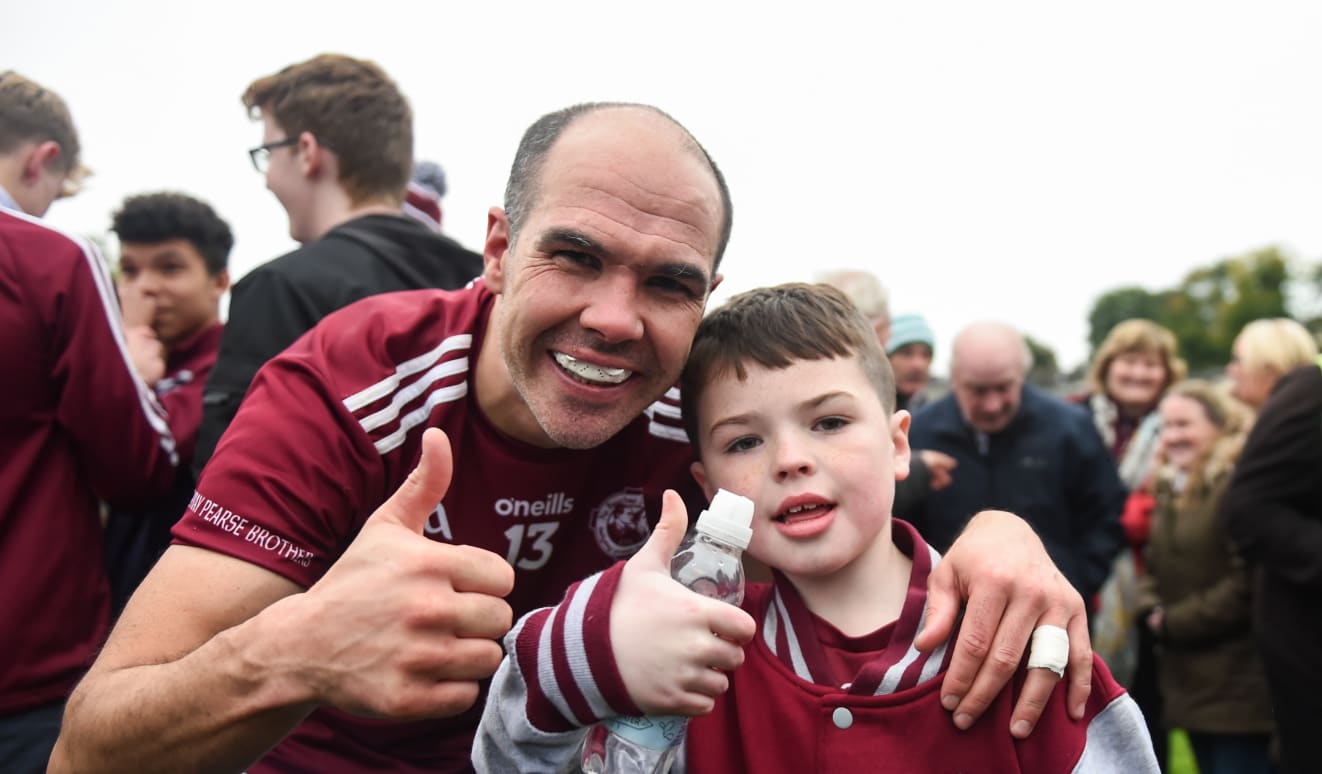 Paul Finlay passing on his father's legacy to the next generation